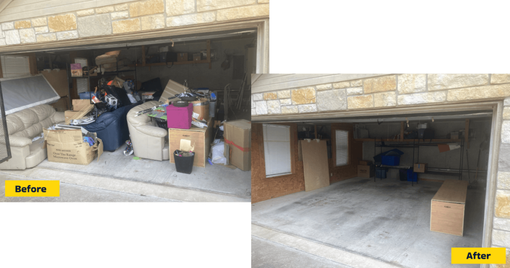 Garage Cleanout – Deep Roots Disposal